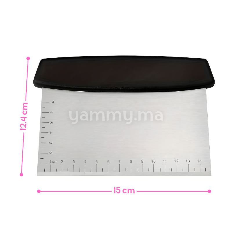 Grattoir à Patisserie 15 cm en inox – Yammy Patiss︱Ingrédients ...