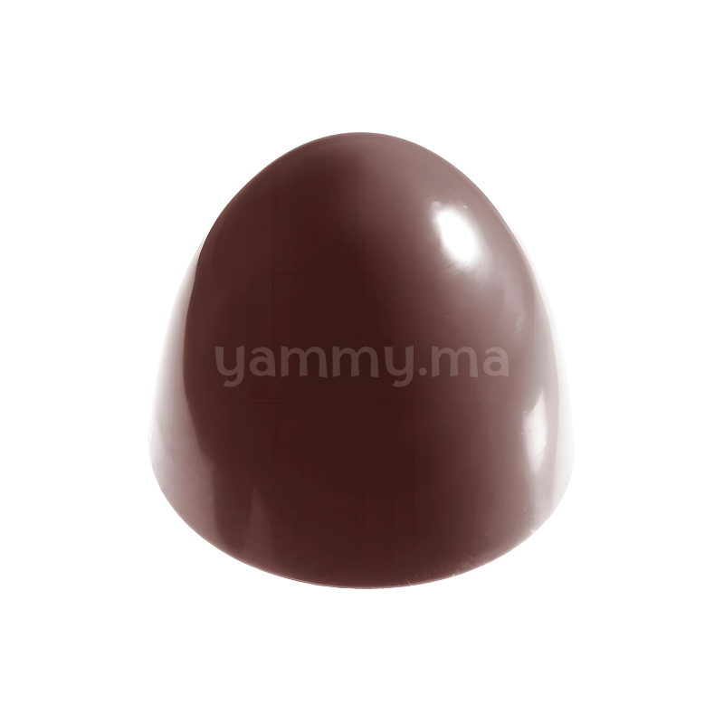 Moule Chocolat en Polycarbonate Truffe Américain "CW1867" - Chocolate