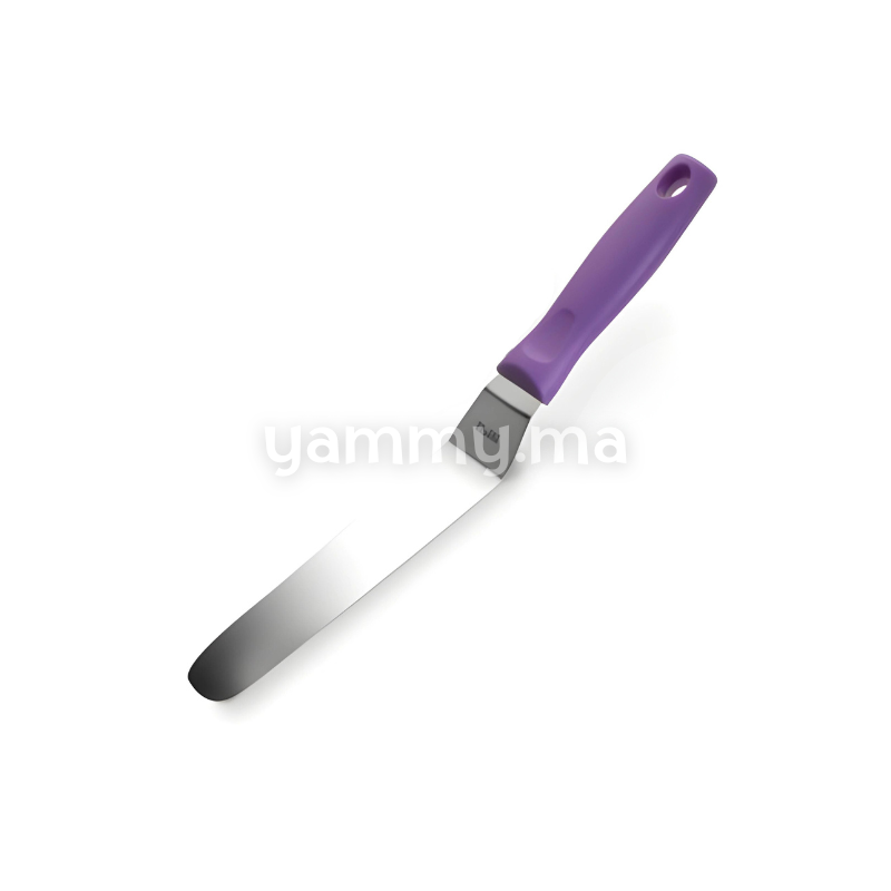 Spatule Coudée Professional en Inox 20 cm - Ibili