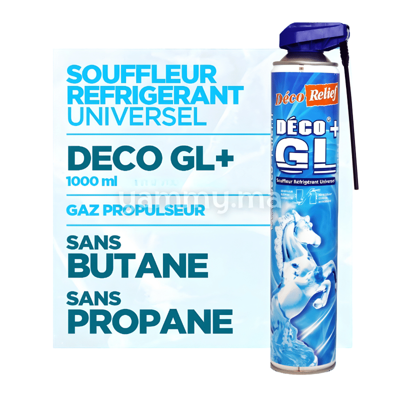 Spray Réfrigérant Déco'GL Plus 1000ml - Déco Relief